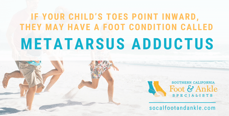 My Child's Toes Point Inward (Metatarsus Adductus) | SCFAS
